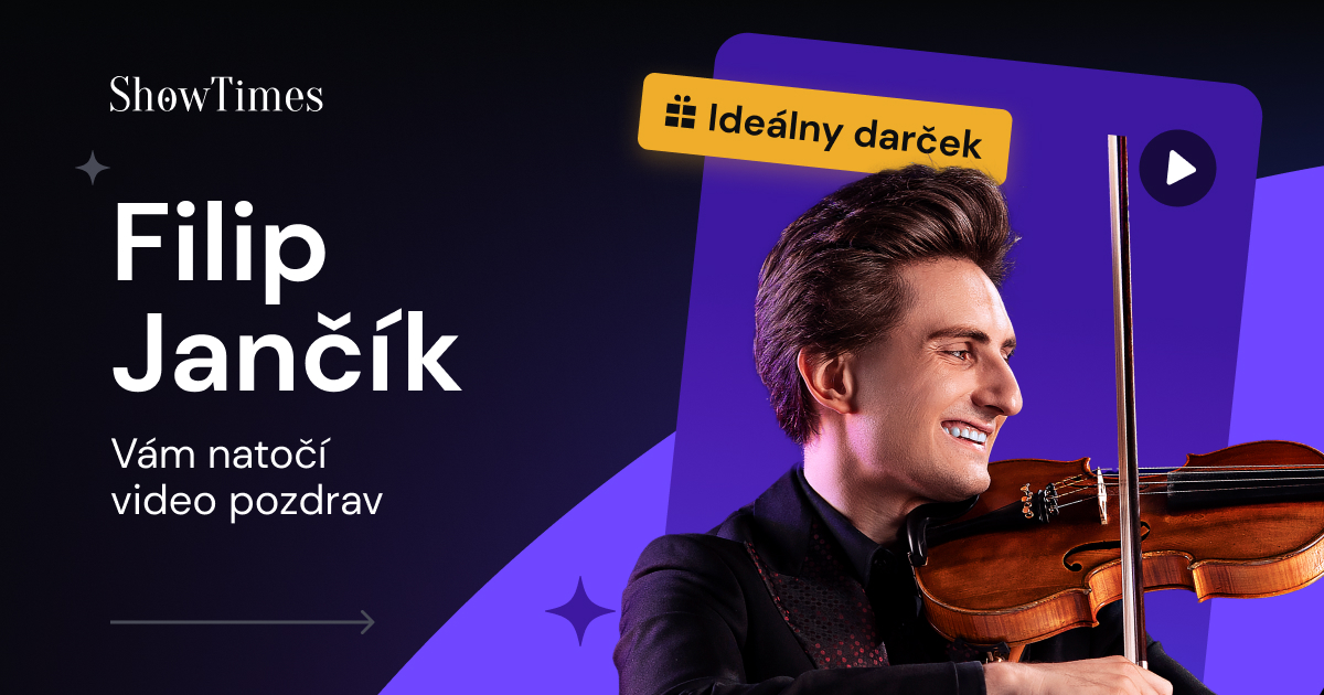 Filip Jancik vám natočí video pozdrav — SHOWTIMES